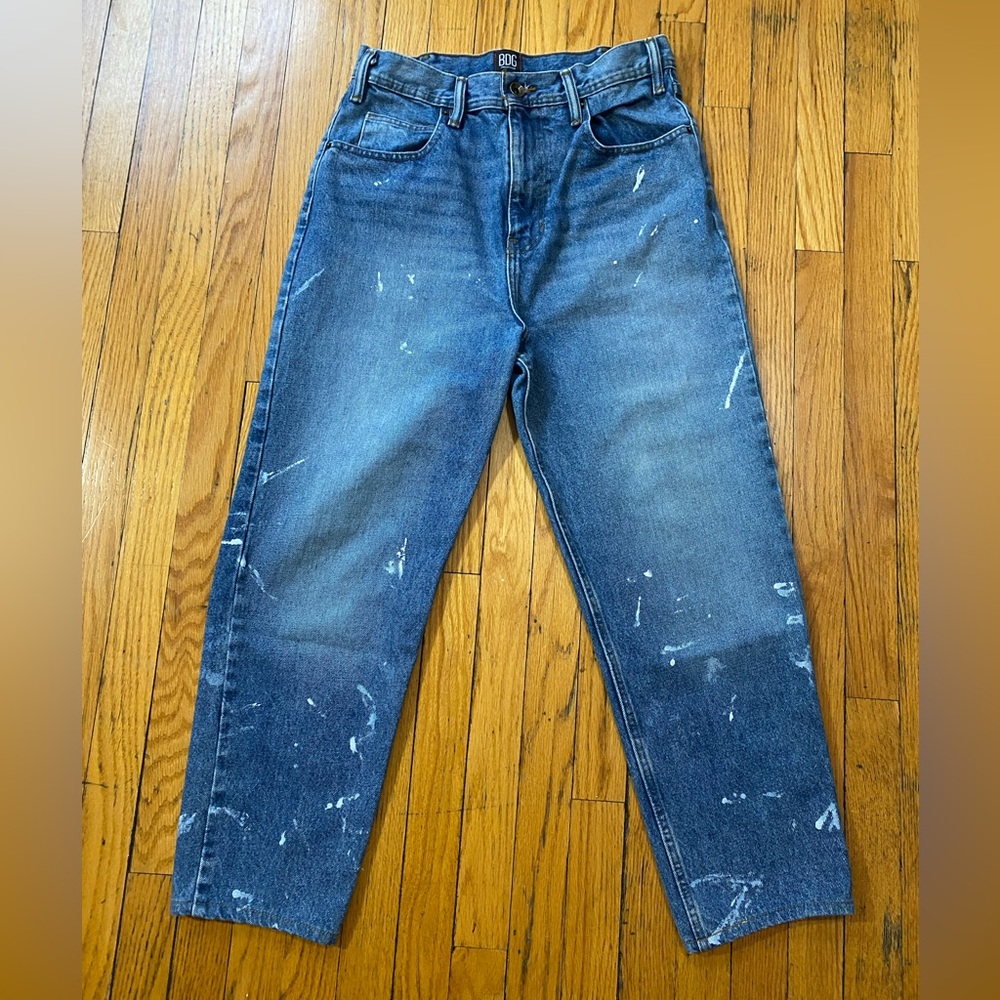 Paint-Splattered Jeans By Bdg For Urban Outfitters - Gem